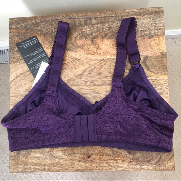 Bali | Intimates & Sleepwear | Purple Bali Double Support Comfort U Bra ...